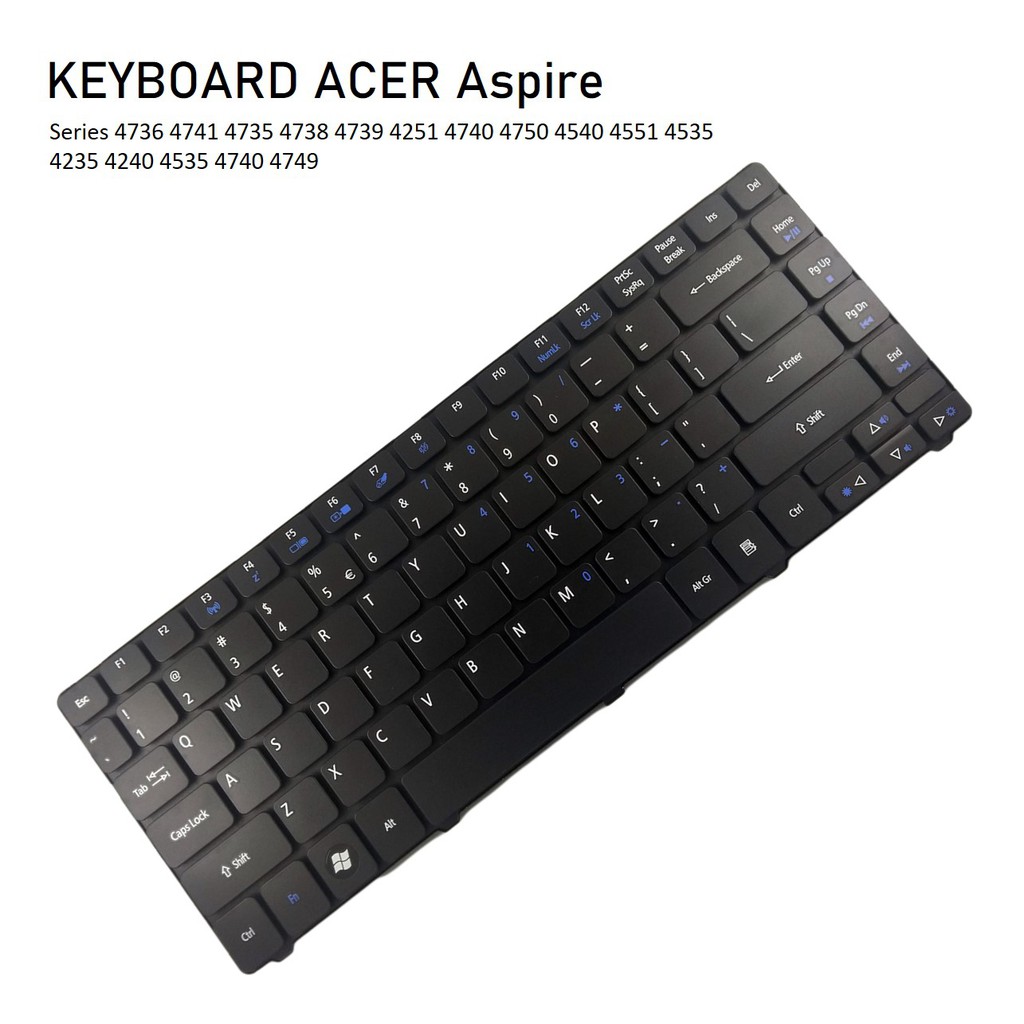 Jual Keyboard Acer Aspire 4736 4741 4735 4738 4739 4251 4740 4750 4540 ...