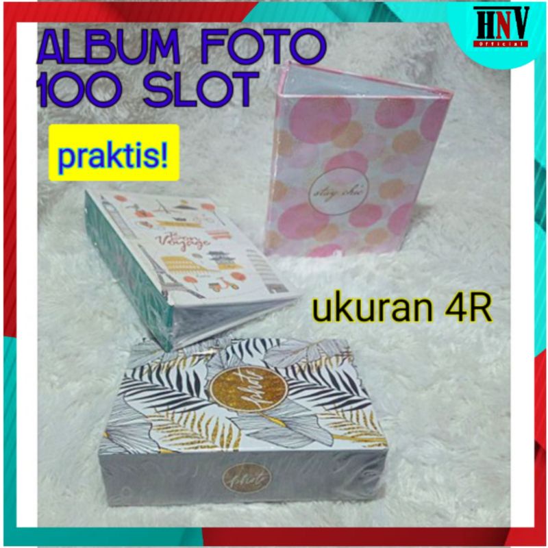 Jual ALBUM FOTO ISI 100 Lembar Foto 4R | Shopee Indonesia