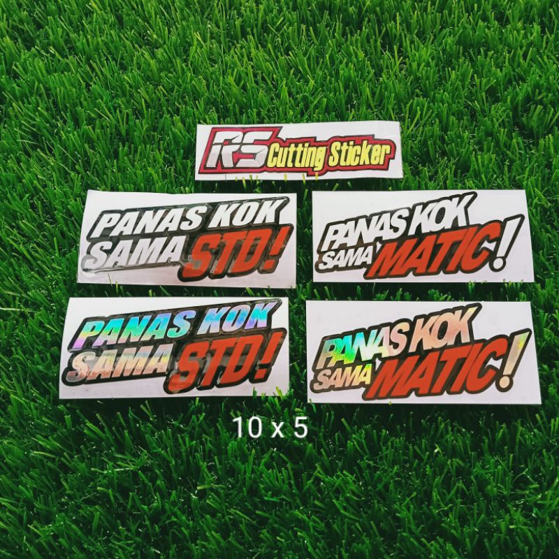 Jual sticker panas kok sama std dan matic | Shopee Indonesia