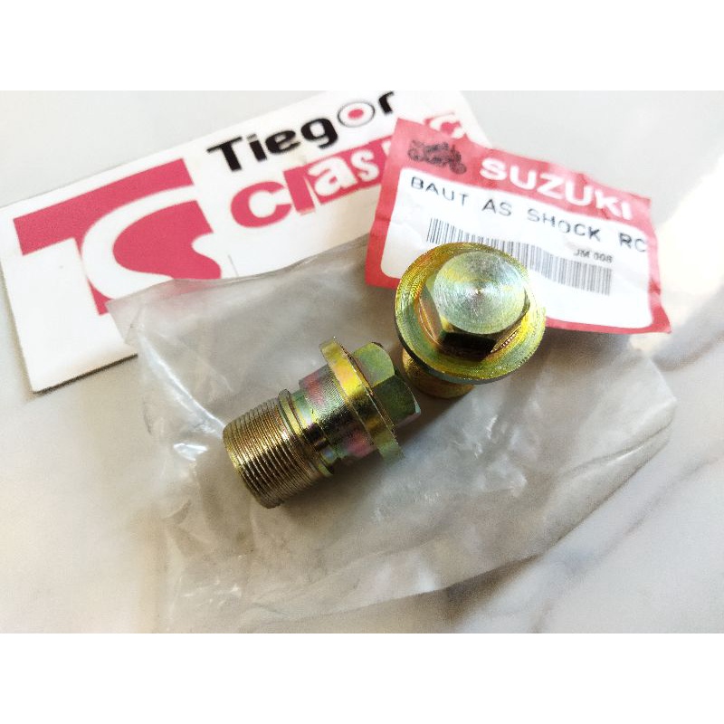 Jual Baut As Shock Depan Suzuki RC Rc80 Rc100 Rc110 Bravo Sprinter Crystal NOS | Shopee Indonesia