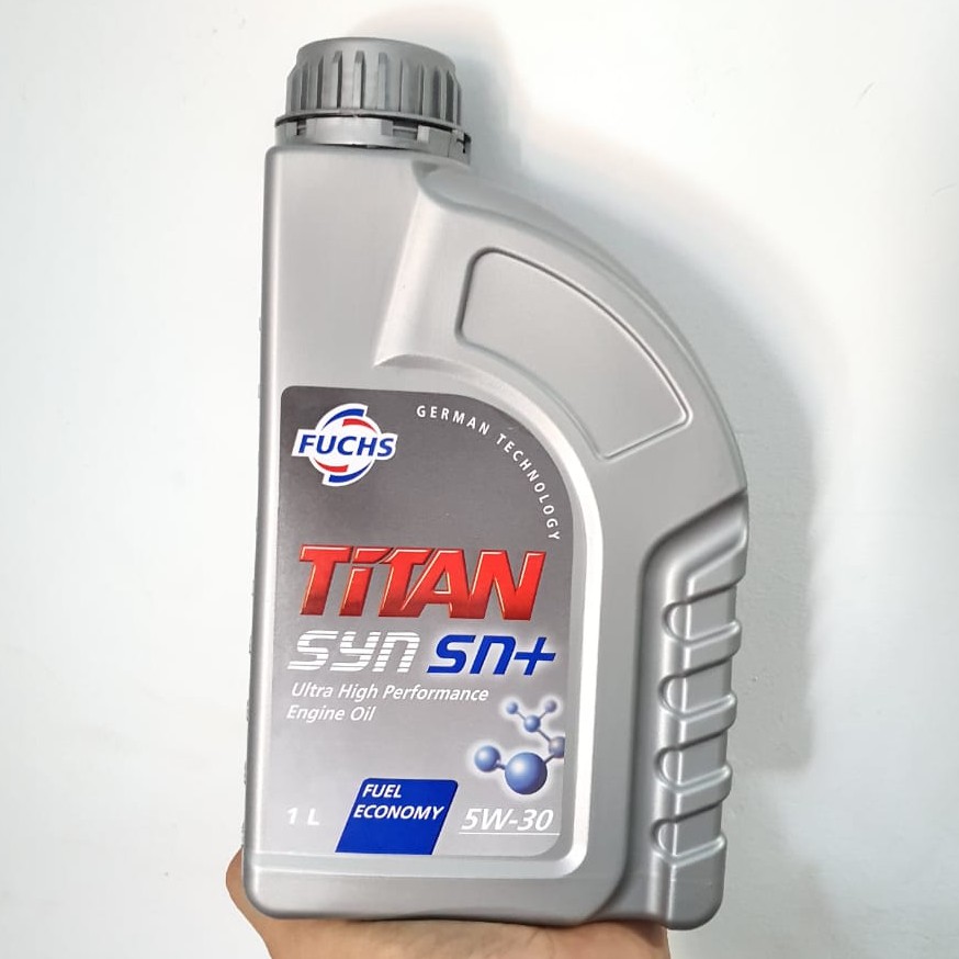Jual OLI MESIN TITAN FUCHS SAE 5W-30 SYN SN Plush Fuel Economy 1Liter ...