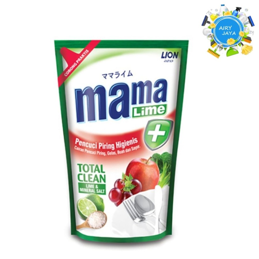 Jual Mama Lime Liquid Dishwash Cuci Piring Lime Mineral Salt 400 ml ...