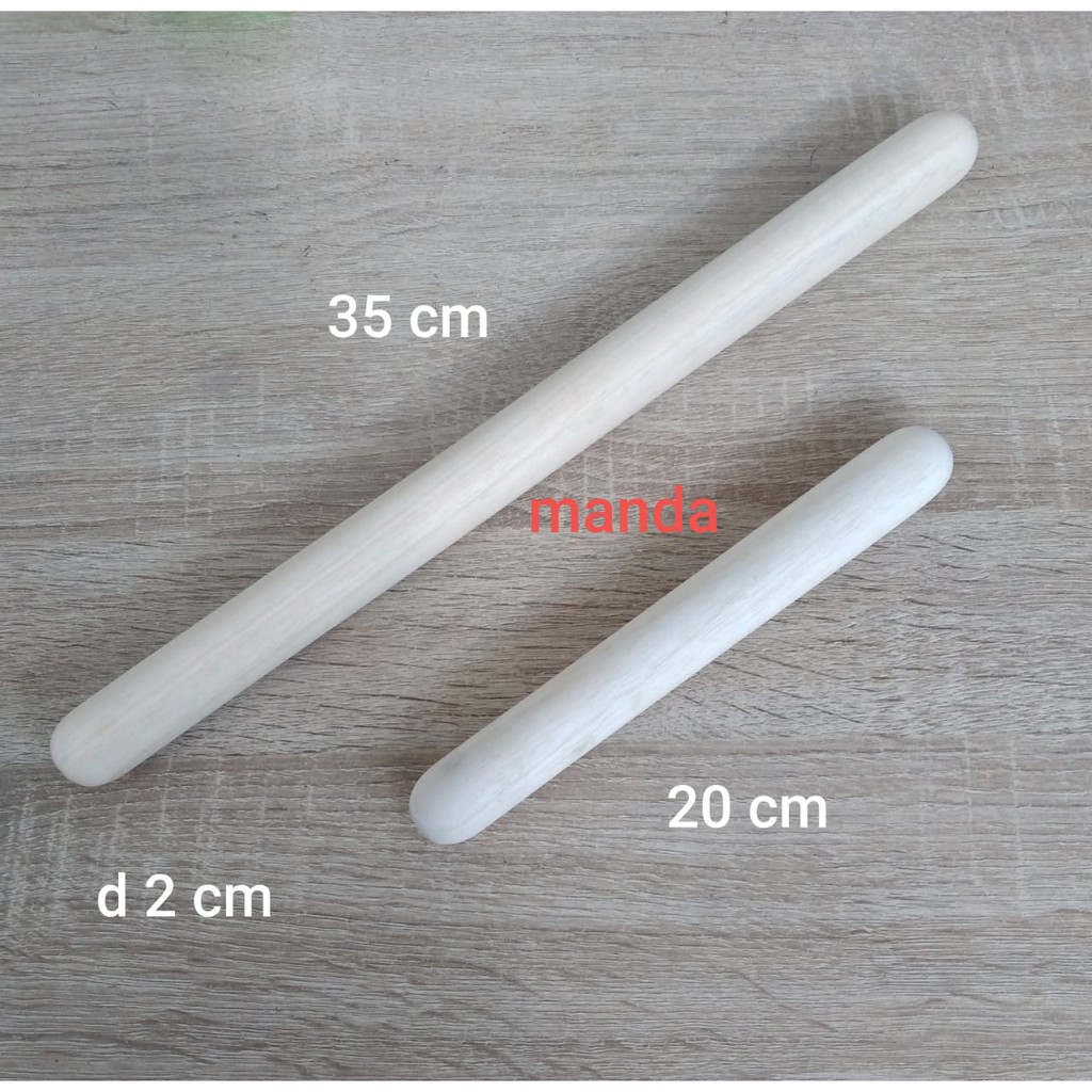 Jual Rolling kayu rolling adonan kue rolling sushi roling pin gilesan ...