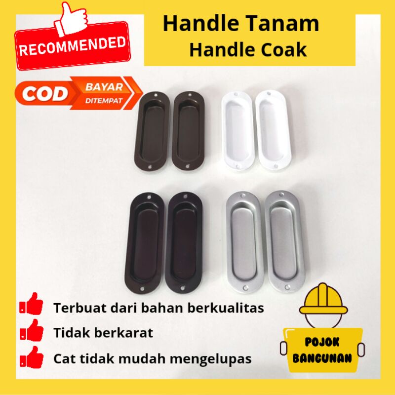 Jual HANDLE TANAM GAGANG MINIMALIS RUMAH PVC DEKSON LEMARI PINTU ...