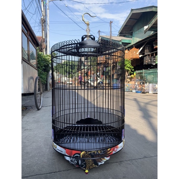 Jual SANGKAR KANDANG MURAI BnR DECAL GARUDA | Shopee Indonesia