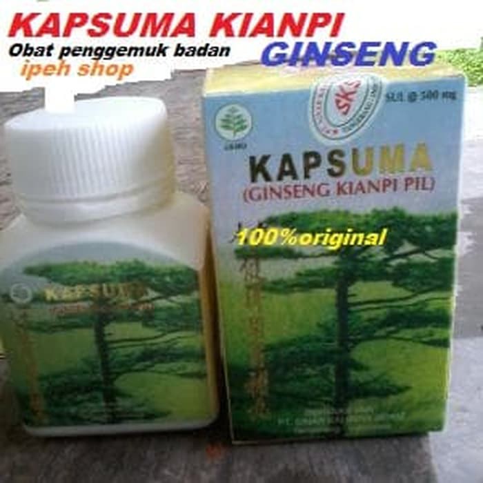 Jual Obat Gemuk / Penggemuk Badan Super Cepat Kianpi Pil | Shopee Indonesia