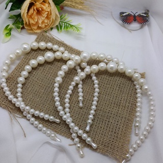Jual Bando Mutiara Bando Mutiara Hitwn Bando Pearl Bando Rambut ...