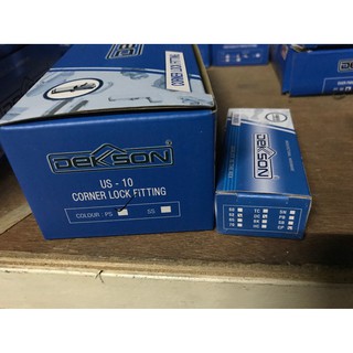 Jual Kunci Pintu Kaca Tempered Dekkson US 10 Patch Fitting Corner Lock US10 | Shopee Indonesia