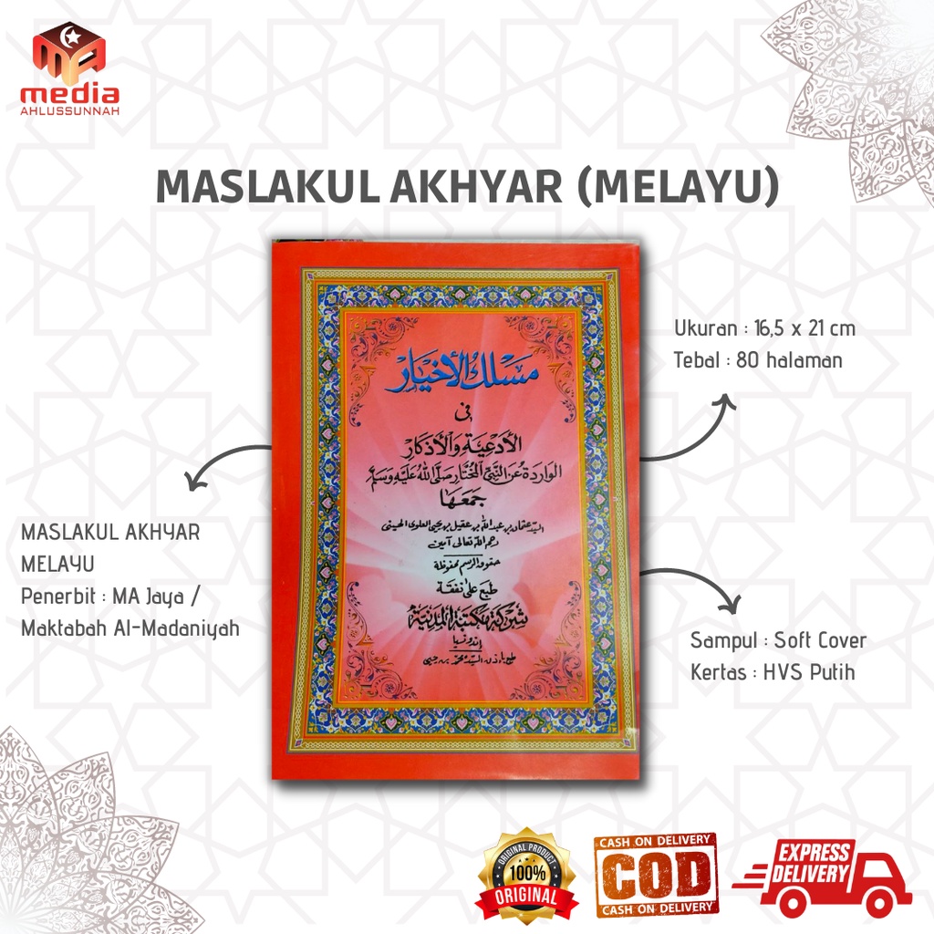 Jual KITAB MASLAKUL AKHYAR MELAYU / Maslakul Ahyar Terjemah Melayu ...