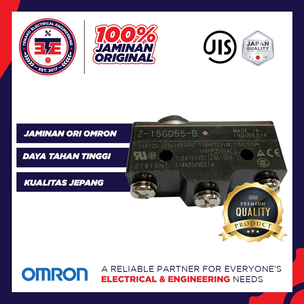 Jual OMRON Limit Switch Z-15GD55-B | Shopee Indonesia