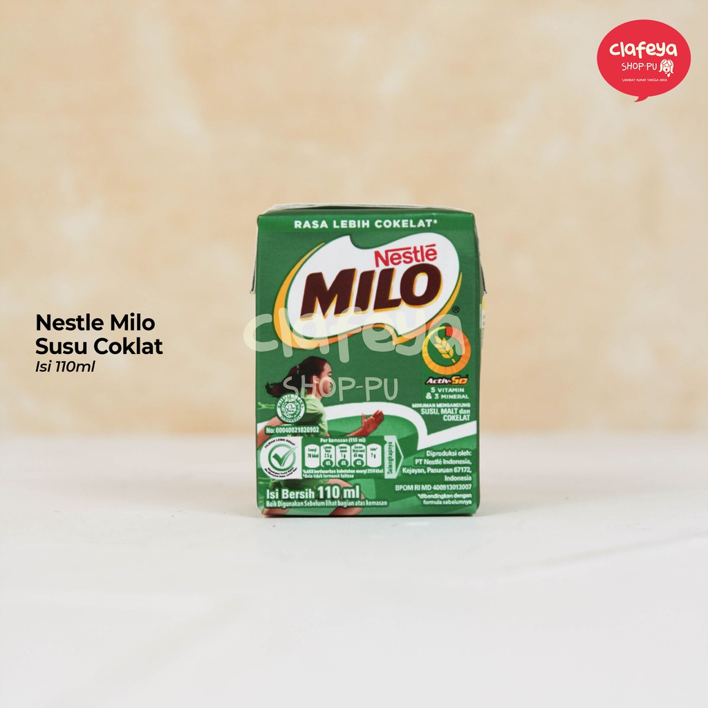 Jual Milo Activ-Go Minuman Mengandung Susu dan Cokelat UHT 110ml - Susu Milo UHT 110 ml | Shopee ...