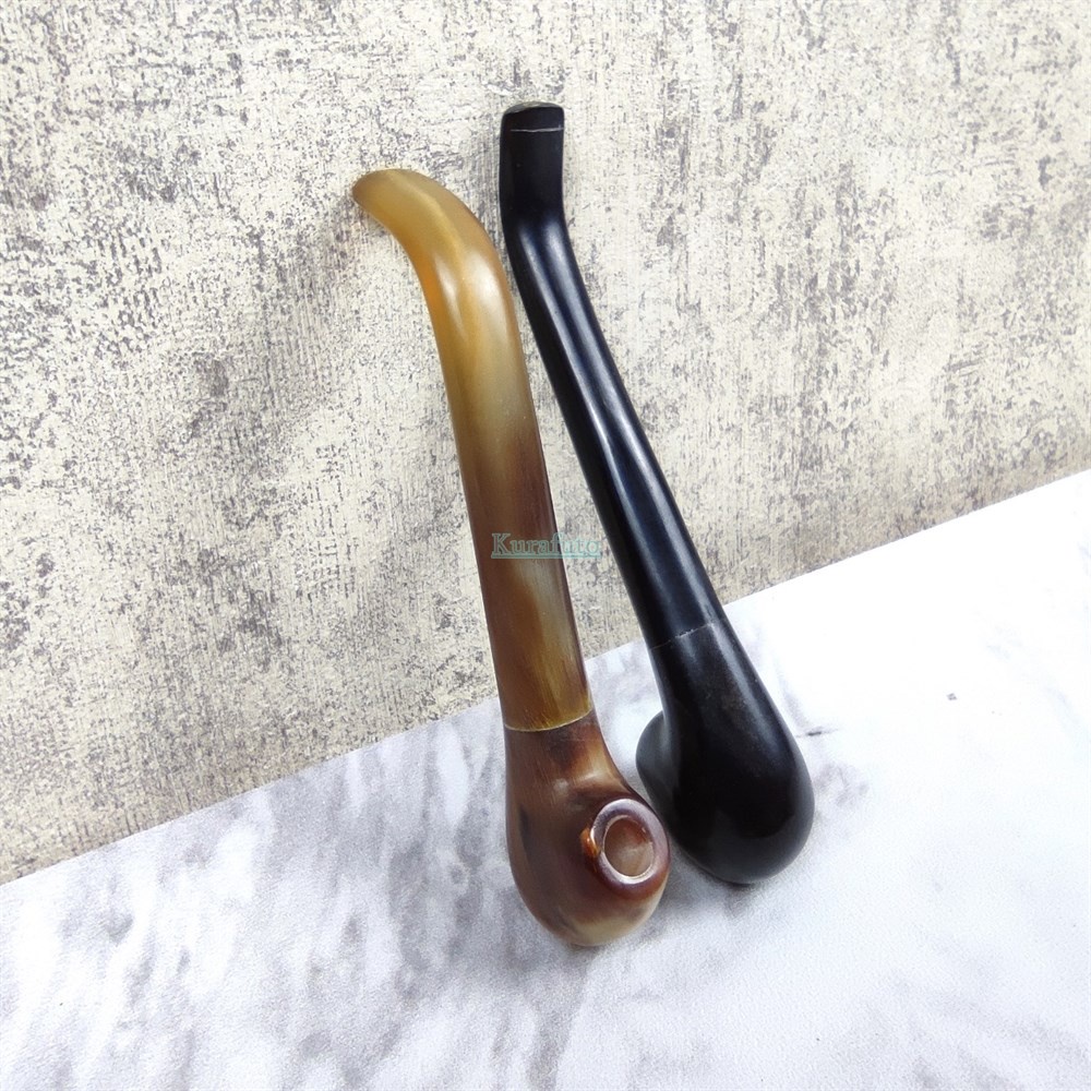 Jual Pipa once rokok cangklong mini bahan full tanduk asli | Shopee ...