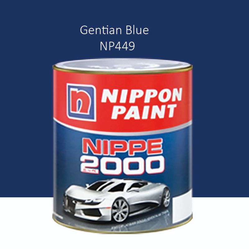 Jual Cat Duco Nippe 2000 1 Liter - Gentian Blue NP449 | Shopee Indonesia