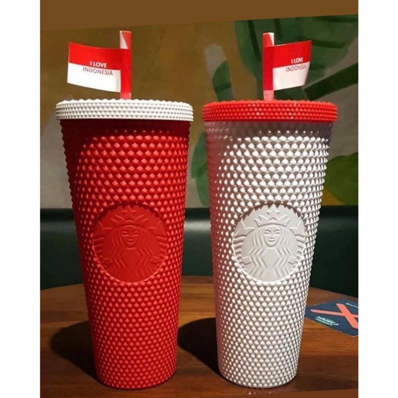 Jual Botol minum Starbucks original edisi Merah putih | Shopee Indonesia