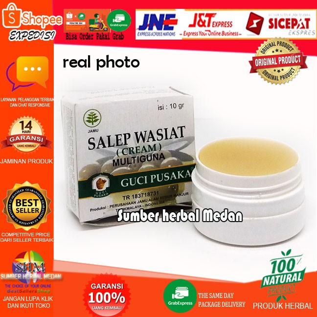 Jual Salep wasiat Cream Multi Guna Guci Pusaka Kemasan Baru Indonesia ...