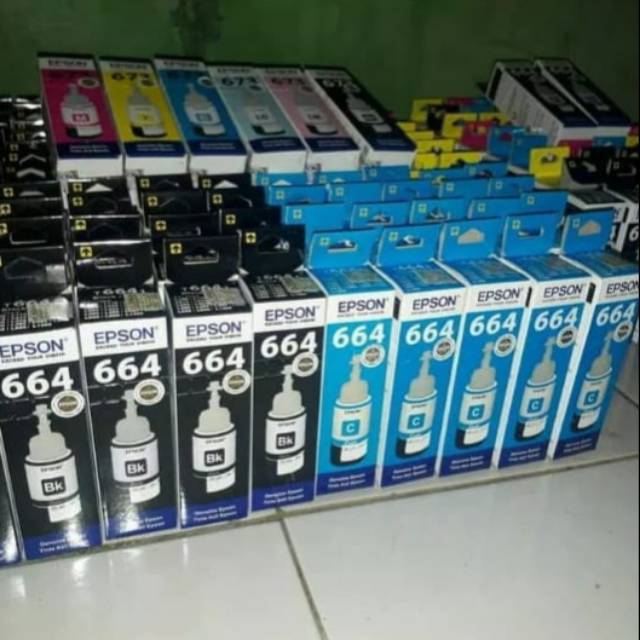 Jual Tinta Epson 664 original | Shopee Indonesia