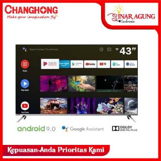 LED TV CHANGHONG 43 INCH Android 9.0 Smart TV L43H7 / 43H7 | Shopee ...