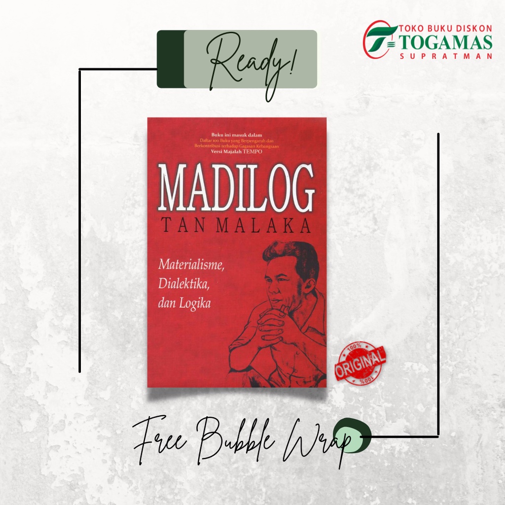 Jual MADILOG : MATERIALISME, DIALEKTIKA, DAN LOGIKA ED. BARU -TAN ...