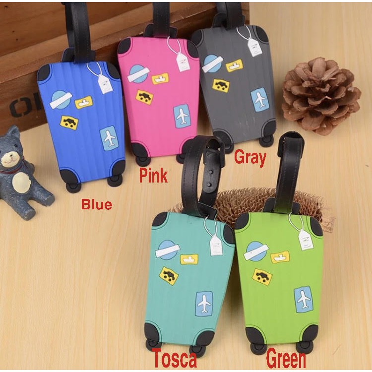 Jual Travel Luggage Tag Label Koper Motif BAGGAGE Lucu Unik NJ41 ...