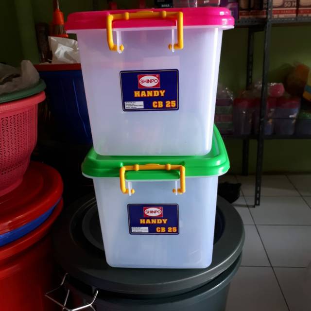 Jual Box container CB 25 / container box 25 L merk shinpo | Shopee ...