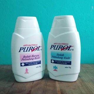 Jual (Isi 2) Purol Parfume Powder Merah 90Gr / Bedak Badan / Anti ...