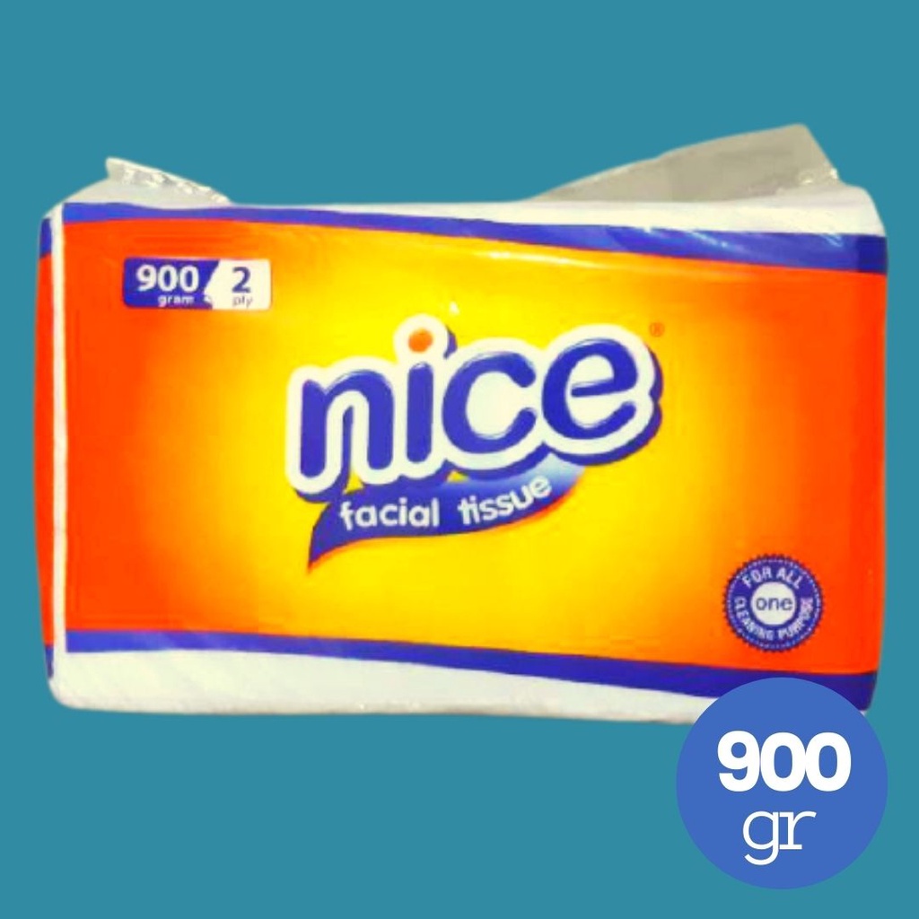 Jual Tisu Nice 900 gram 2ply Facial Tissue | Shopee Indonesia