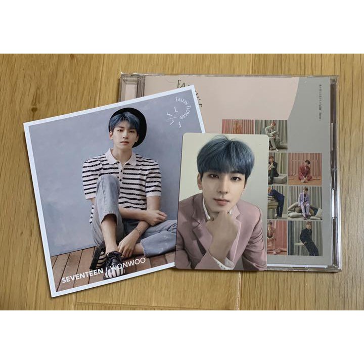(DP PO) Seventeen - Fallin' Flower Regular Wonwoo / Vernon Set Japan ...