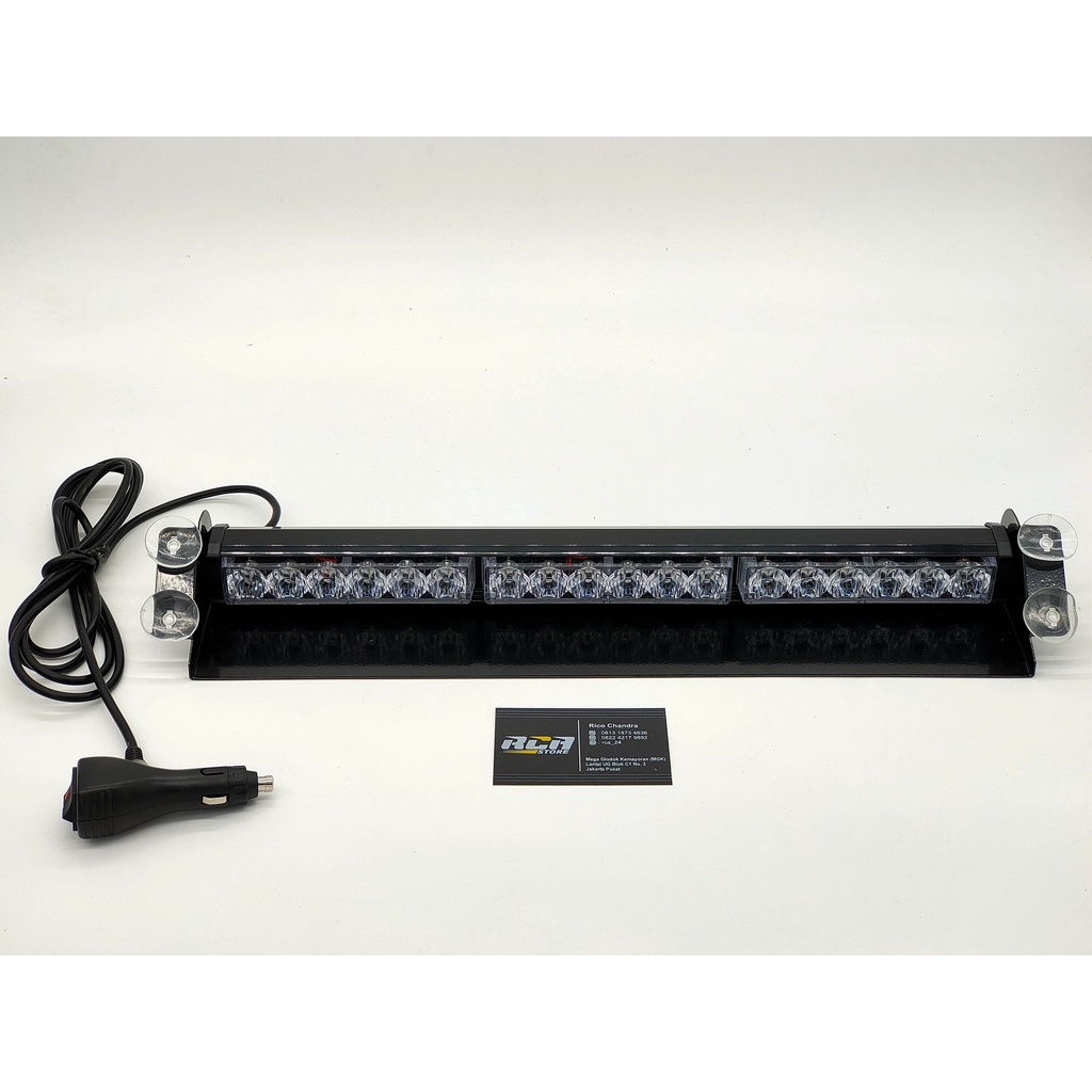 Jual Lampu Led Mobil Kaca 18 Titik 12V Super Bright High Quality (Blue ...