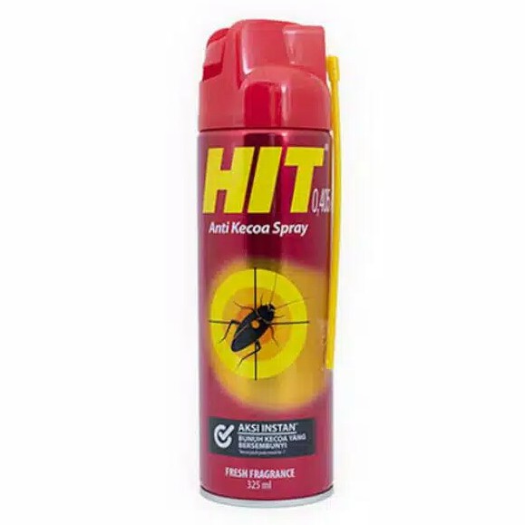 Jual HIT ANTI KECOA AEROSOL SPRAY 325 ML | Shopee Indonesia
