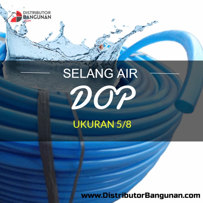 Jual Slang Air Elastic DOP Untuk Kran Air Taman Karet 5/8' Harga Per ...