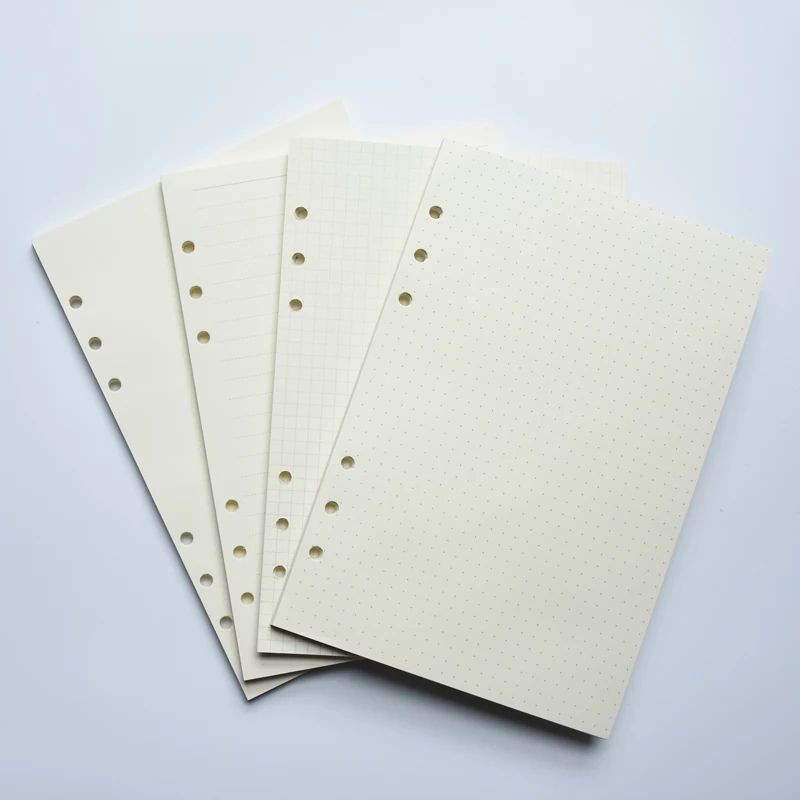 Jual KERTAS ISI BINDER A5 & A6 LOOSE LEAF 6 LUBANG 6 RING Indonesia ...