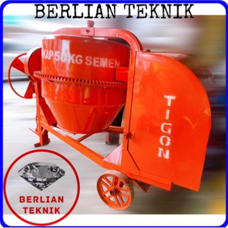 Jual Beton Molen Concrete Mixer Semen TIGON 500 Liter | Shopee Indonesia