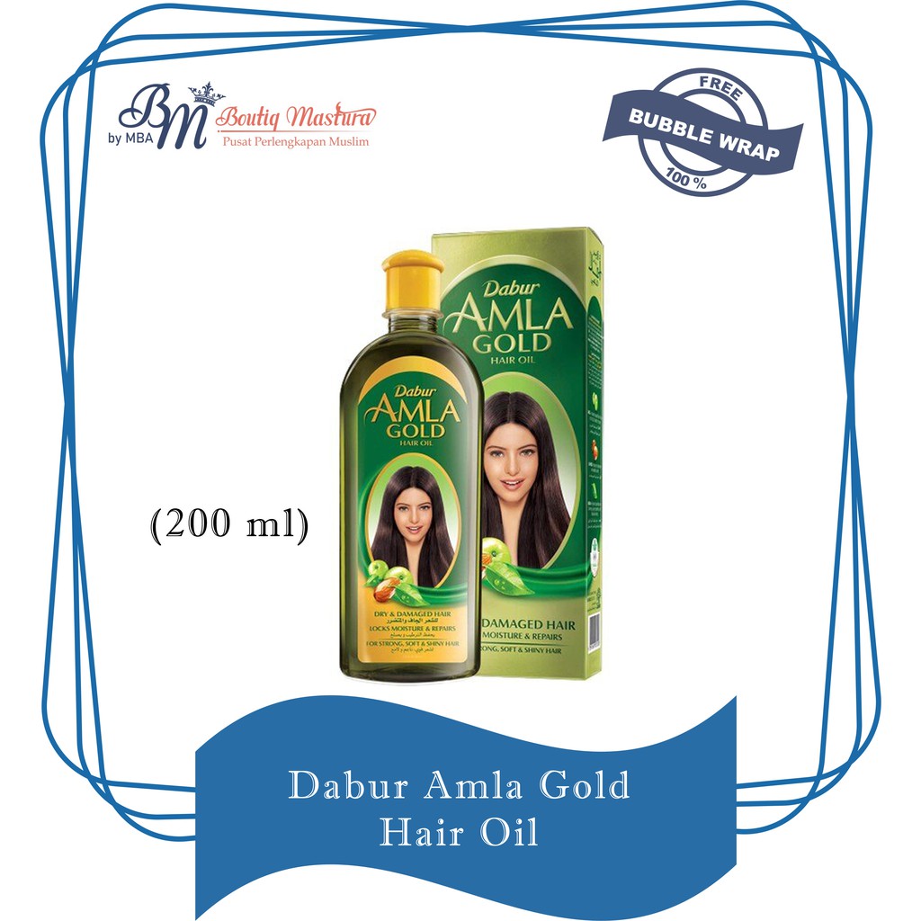 Jual Dabur Amla gold 3in1 Vitamin dan Penyubur Rambut | Shopee Indonesia