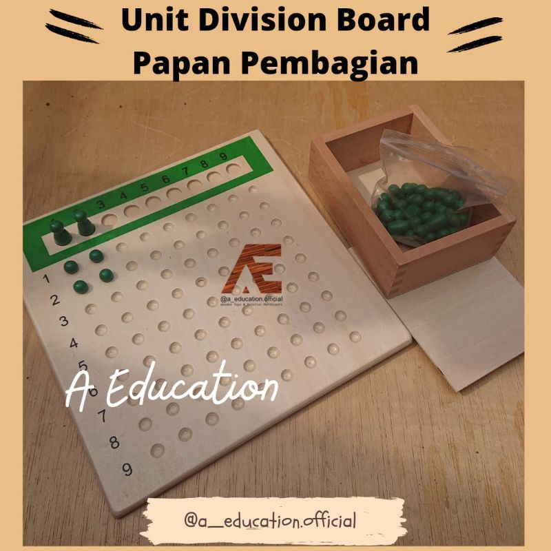 Jual Unit Division Board Montessori Papan Pembagian | Shopee Indonesia