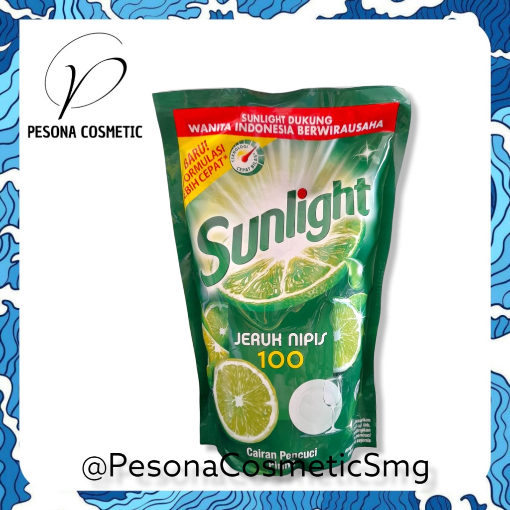Jual SUNLIGHT SABUN CUCI PIRING DISHWASH JERUK NIPIS 10X BERSIHKAN LEMAK LEBIH CEPAT 755 ML ...