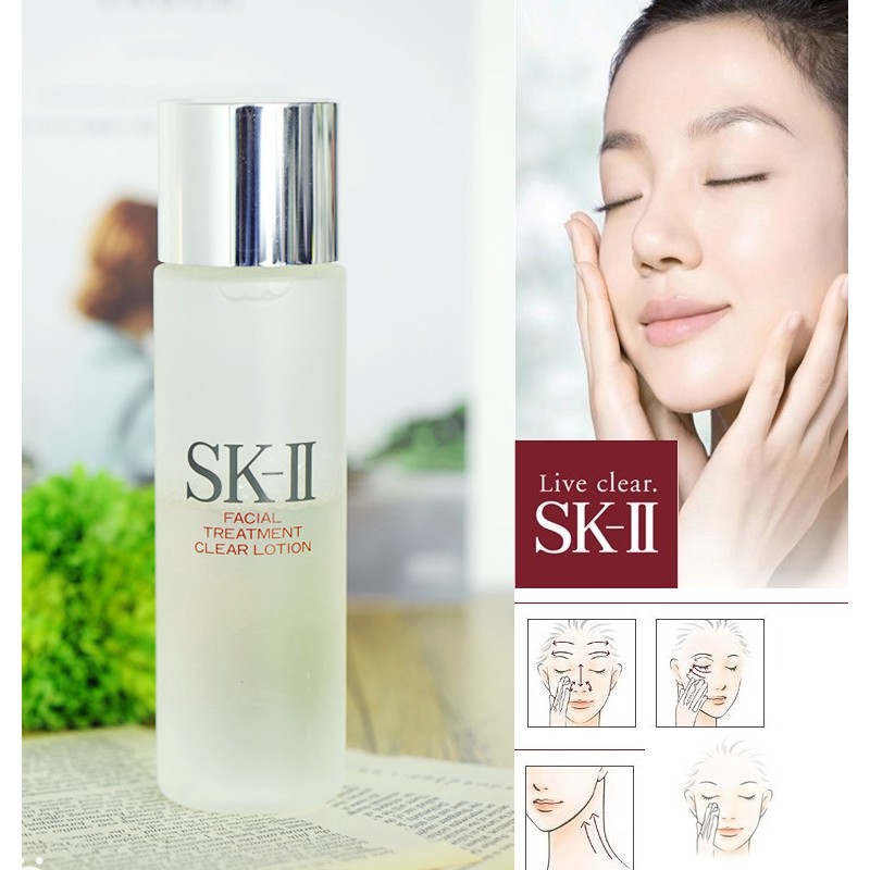 Jual SKII Facial Treatment Clear Lotion 230ml | Shopee Indonesia