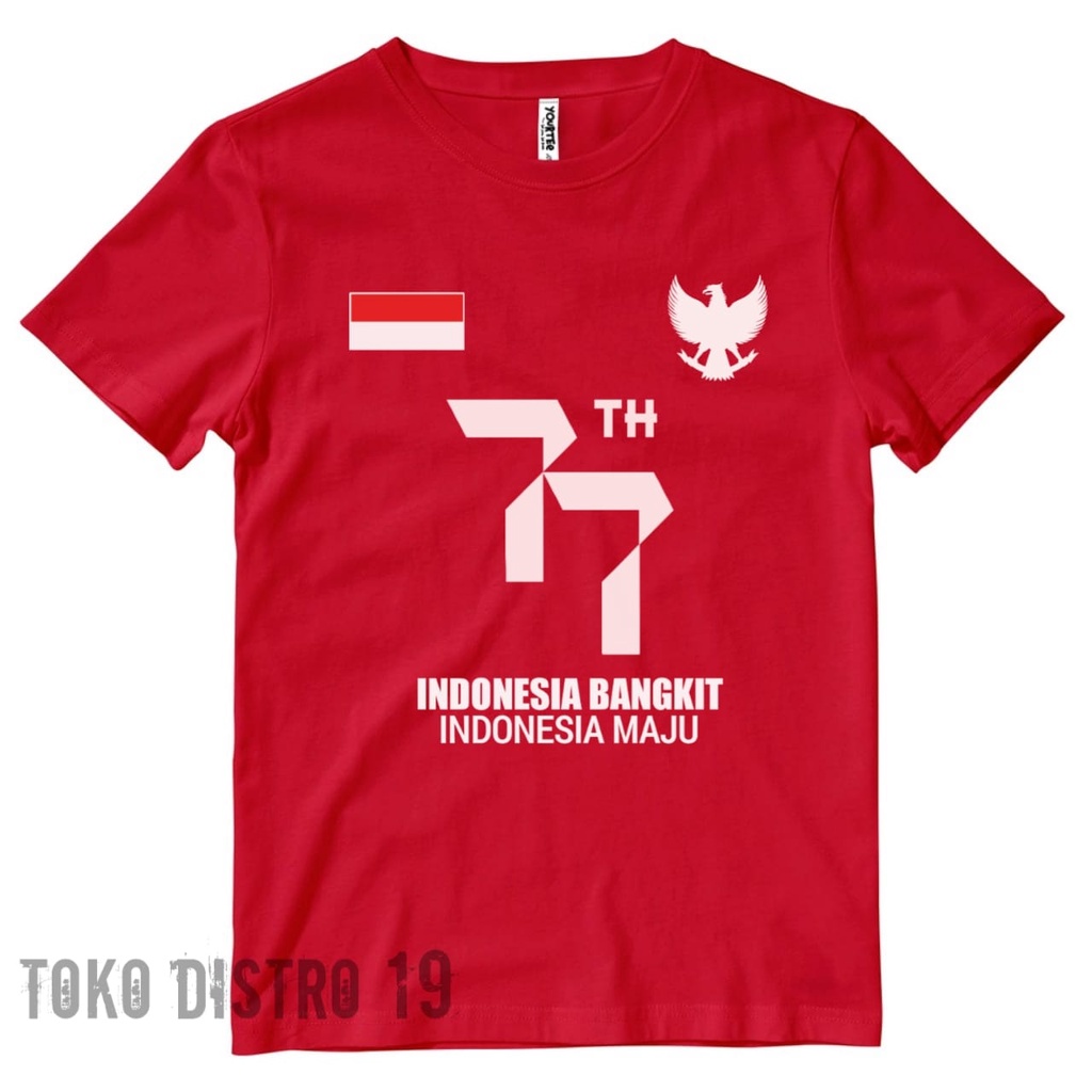 Jual KAOS KEMERDEKAAN 77 / KAOS T-SHIR 17 AGUSTUS / KAOS KEMERDEKAAN ...