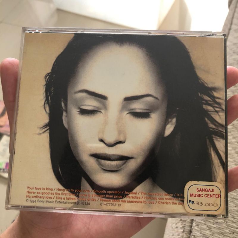 Jual Cd Album Original Import Sade The Best Of Sade Koleksi Jadul Shopee Indonesia