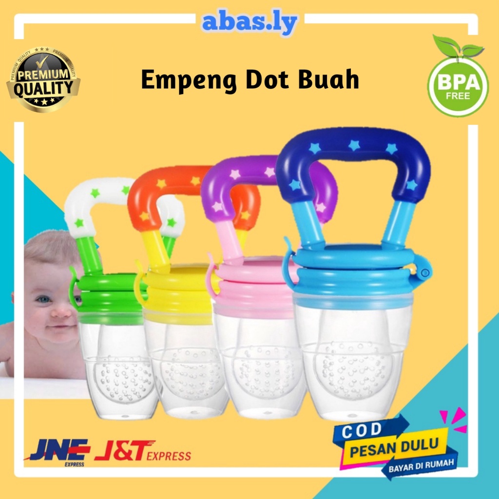 Jual Empeng Mpeng Kompeng Dot Buah Perlengkapan Bayi Baby Fruit & Baby ...