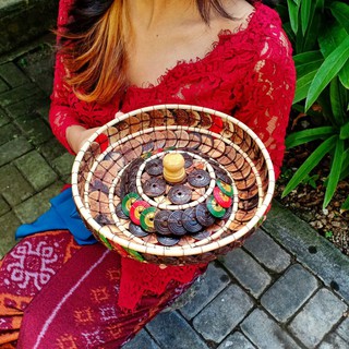 Jual Set Bokor Batok Kelapa Bulat Small / Bokor Banten / Bokor Pemuspan ...