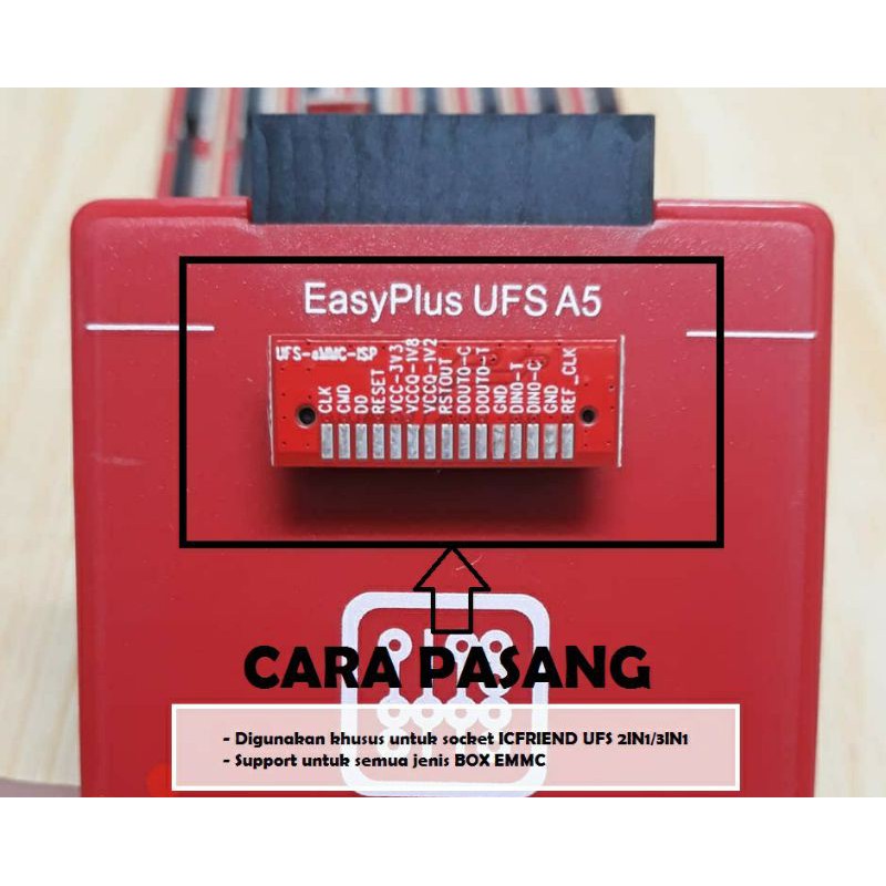 Jual UFS Emmc Direct ISP adapter IC Friend ICFRIEND khusus A5 (tidak ...