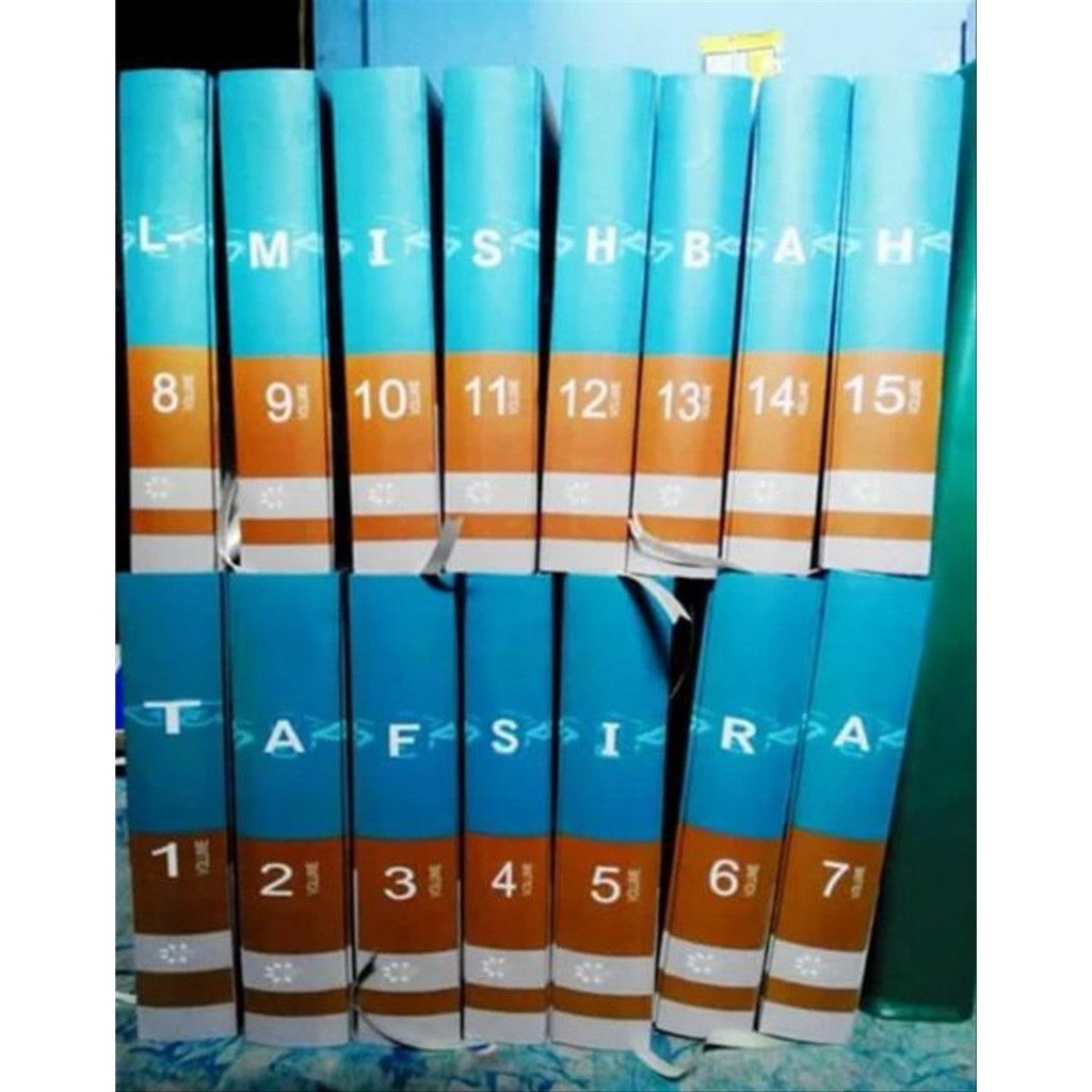 Jual Buku Tafsir Al Misbah Quraish Shihab - 1 Set Lengkap 15 Jilid grab | Shopee Indonesia