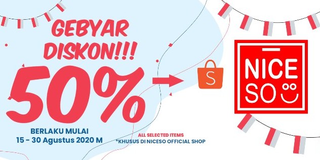 Toko Online NICESO Official Shop | Shopee Indonesia