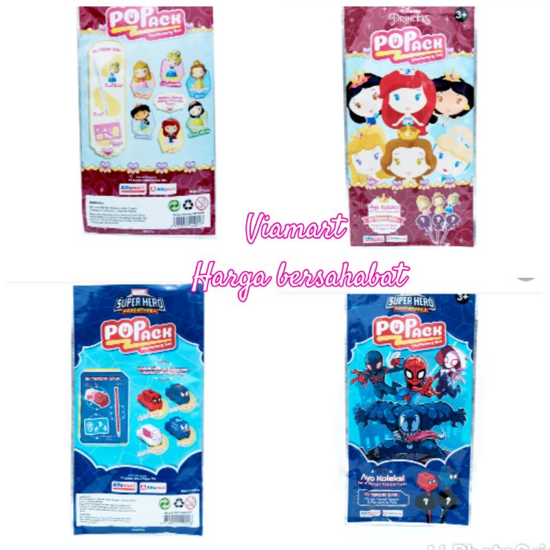 Jual Marvel / Disney princess Popack stationery set | Shopee Indonesia