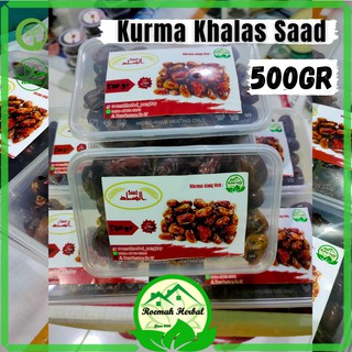 Jual Kurma khalas saad 500 gr / Kurma khalas / Kurma Khalas Curah ...