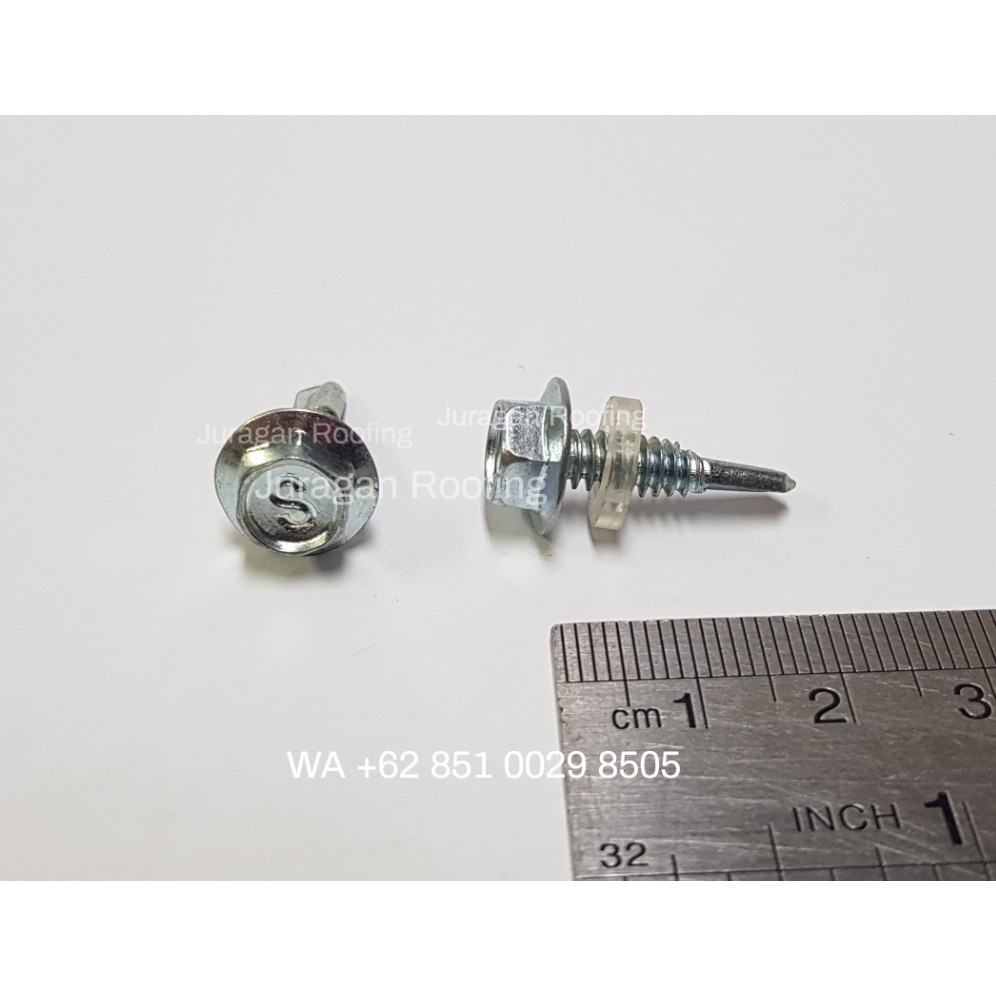 Jual SDS S/Baut Roofing/Drilling/Sekrup Atap Baja Ringan/Galvalum 12 x ...