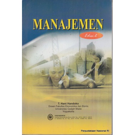 Jual BUKU ORI MANAJEMEN EDISI 2 - T HANI HANDOKO - BPFE Indonesia ...