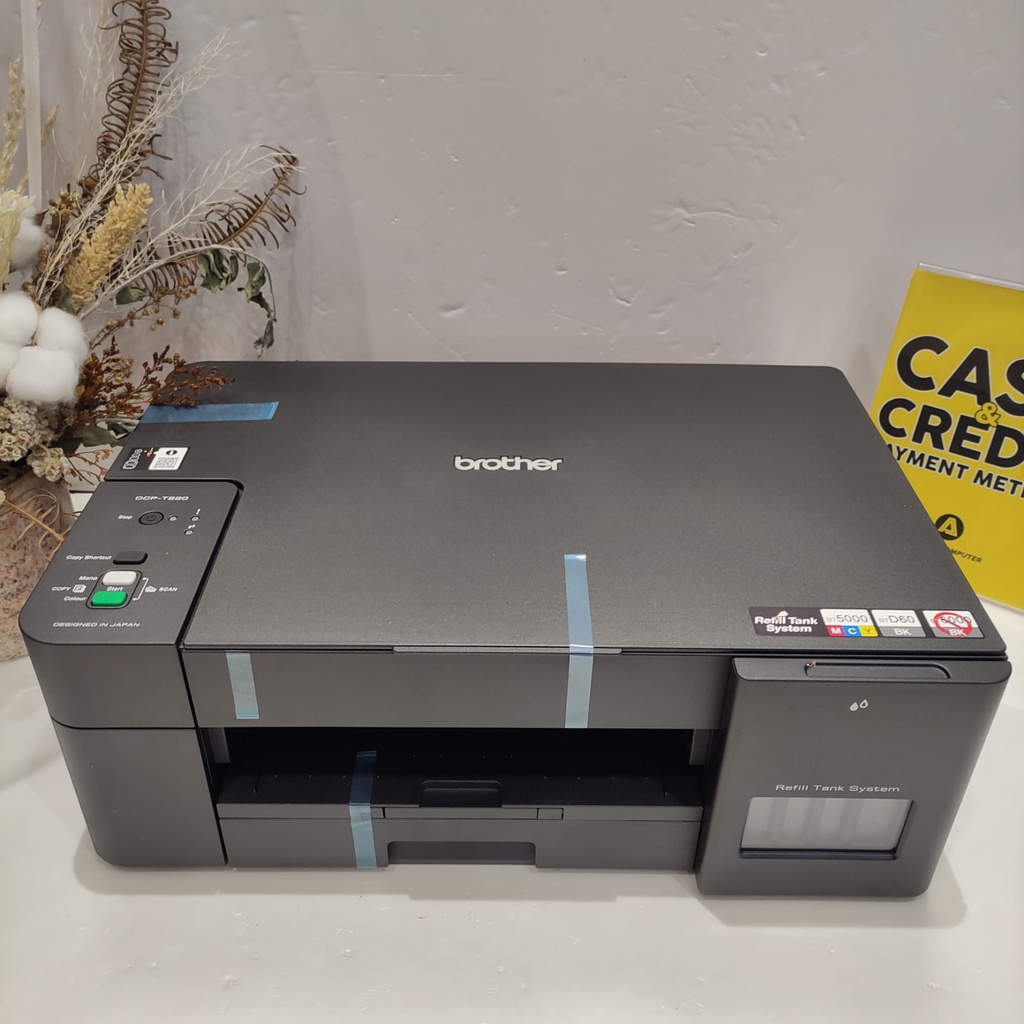 Jual PRINTER BROTHER DCP T420W | AIO | PRINT | SCAN | COPY | WIRELESS | Shopee Indonesia