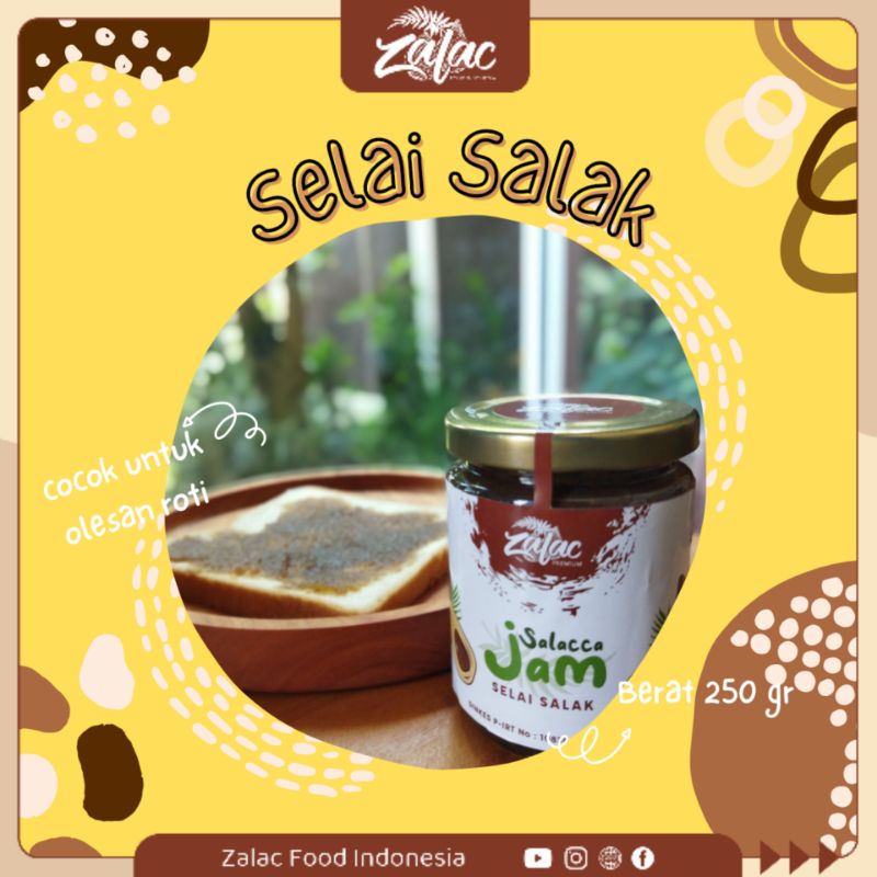 Jual Selai Olahan Roti Homemade Selai Buah Salak Zalac Premium | Shopee ...