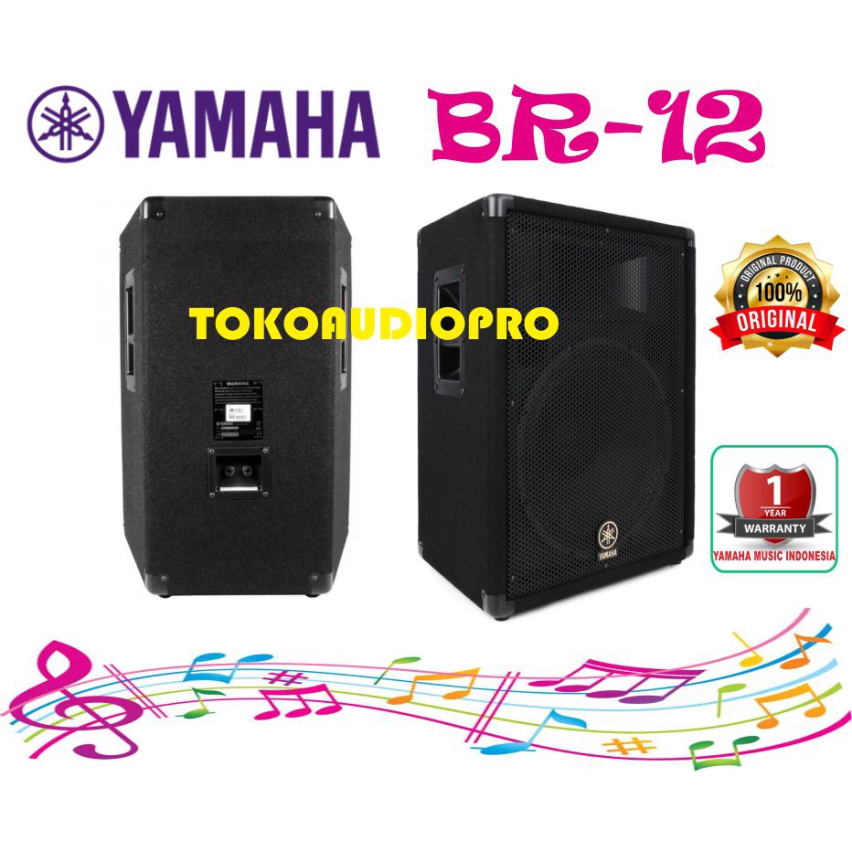Jual Yamaha Br12 12"Speaker Pasif Original | Shopee Indonesia